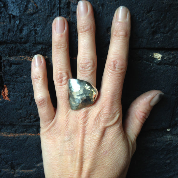 origami spoon ring textured – Spoon Savvy